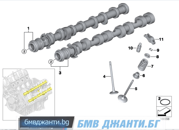 Двигател BMW N63B44A 5.0i нов с 24м гаранция от БМВ | БМВ ДЖАНТИ.БГ