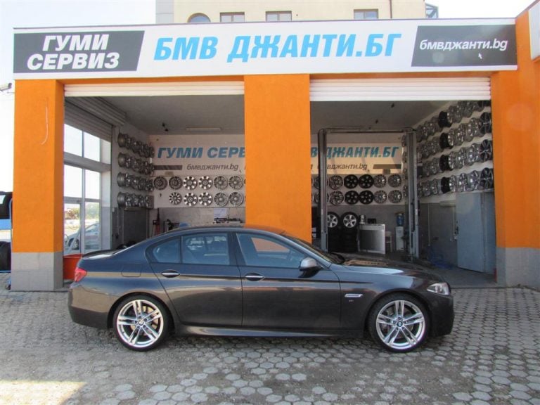 Фотосесия: БМВ F10 с различни комплекти оригинални джанти БМВ | БМВ ...