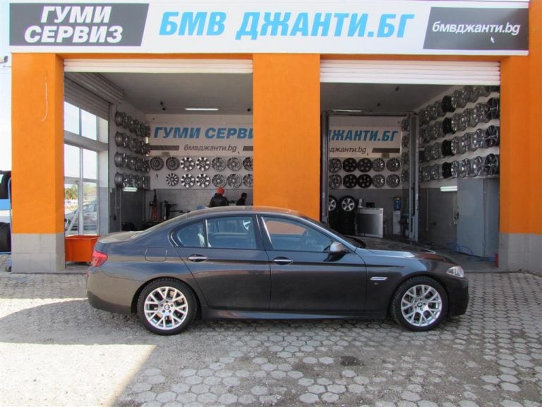 Фотосесия: БМВ F10 с различни комплекти оригинални джанти БМВ | БМВ ...